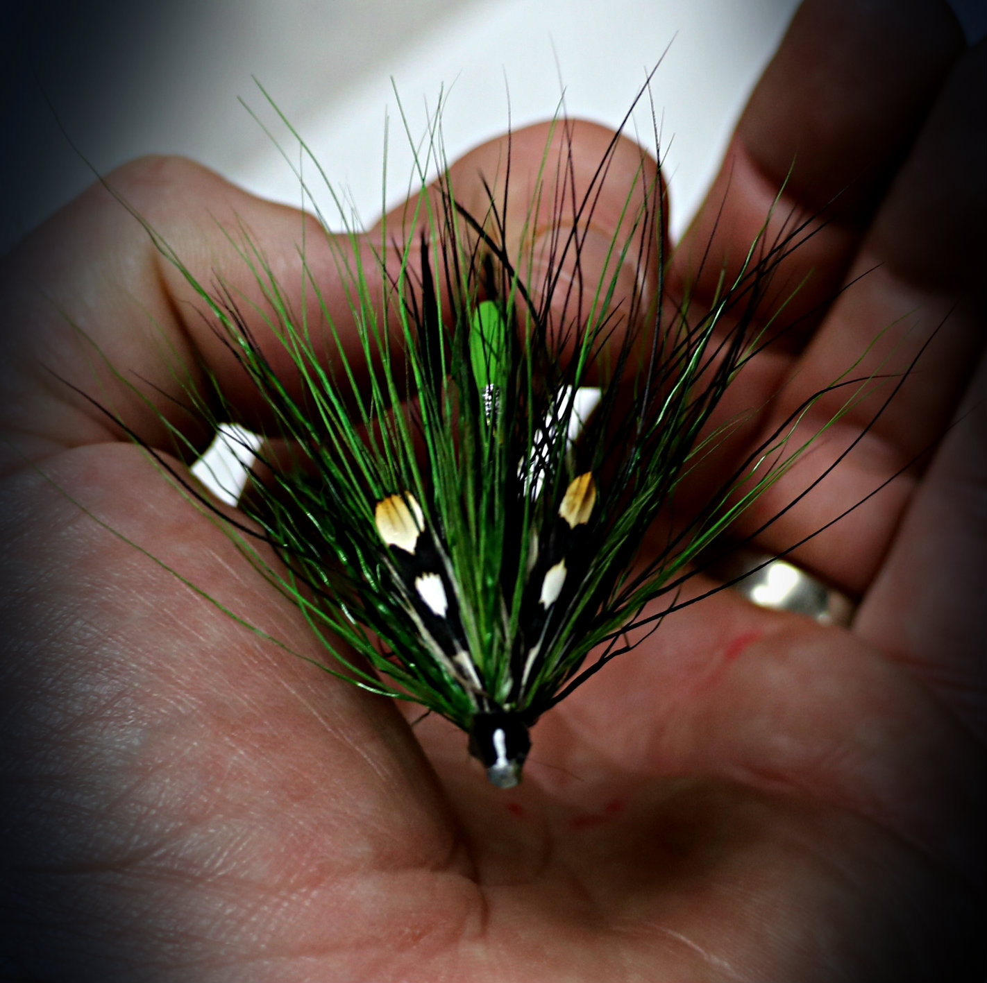 Green Highlander Salmon and Steelhead Tube Fly