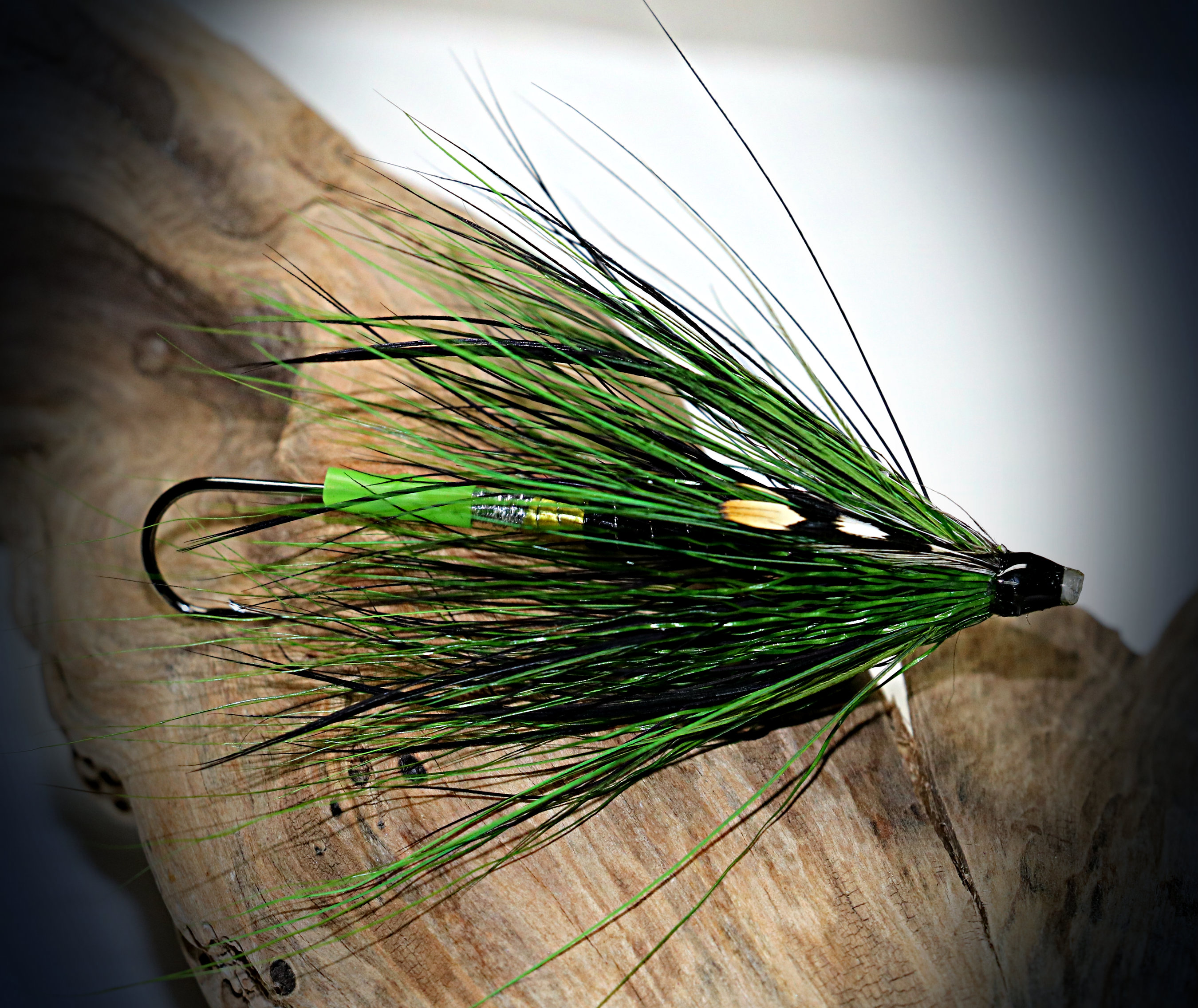 Green Highlander Salmon and Steelhead Tube Fly